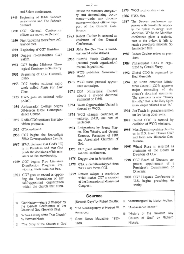 Historical Facts about the Church of God Movement – The "New" Church of ...
